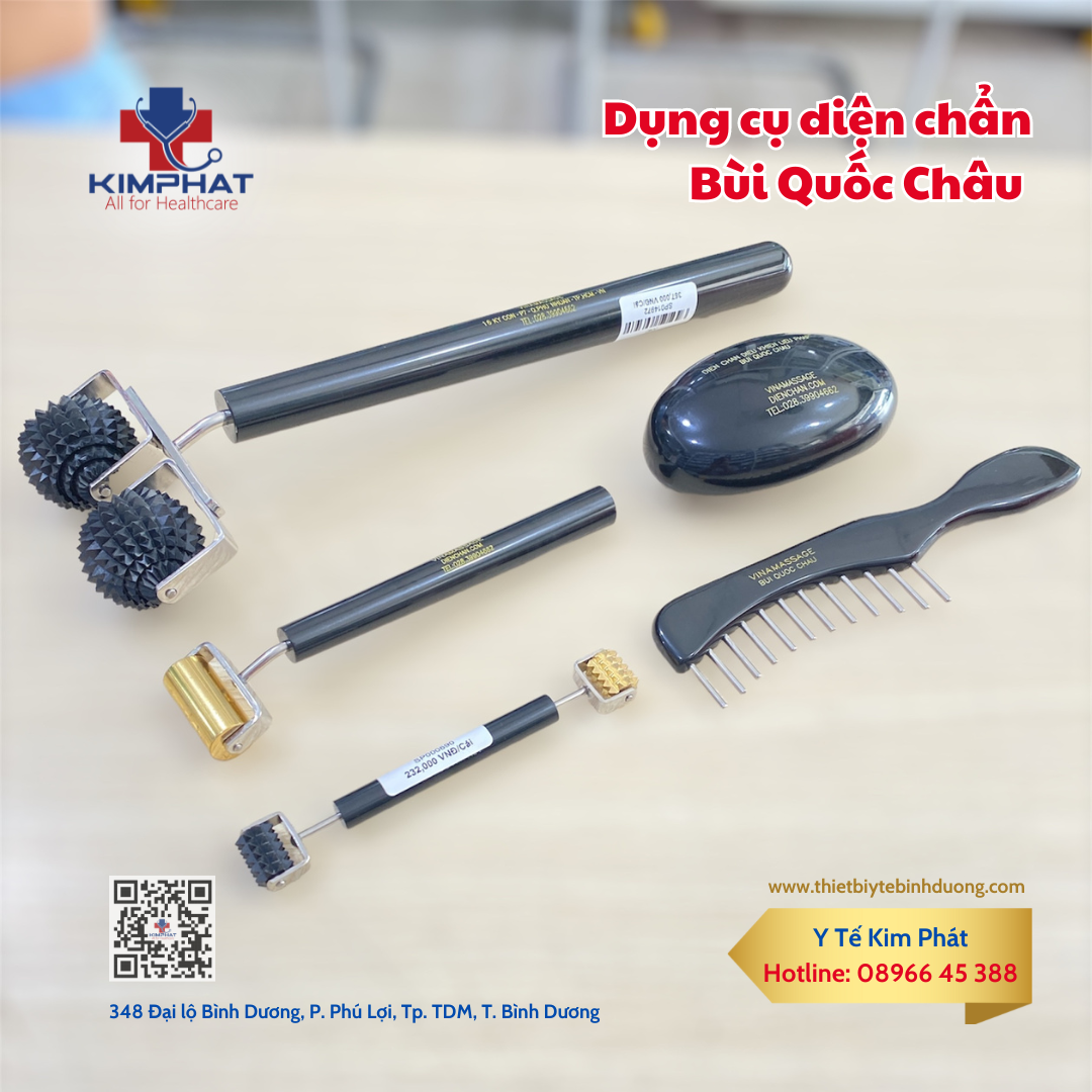 Dụng cụ diện chẩn Bùi Quốc Châu chính hãng