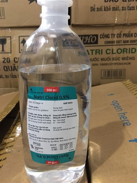 Dịch truyền Natri Clorid 0.9% 500ml